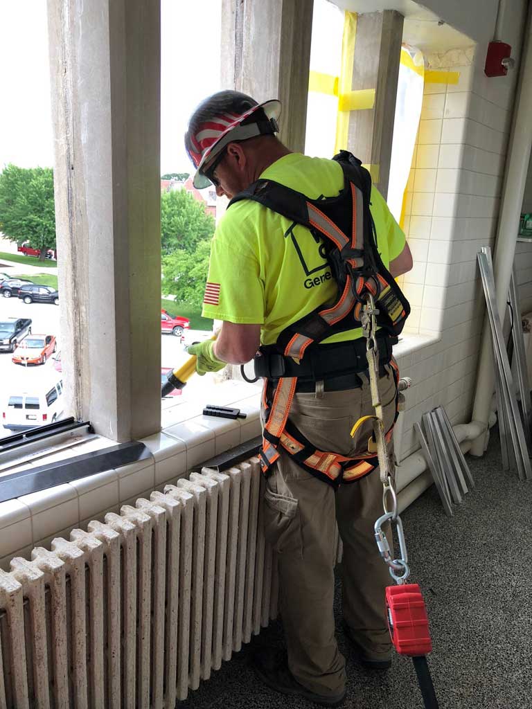 Friley Hall ISU Window Project - The Wilson Group, Inc.